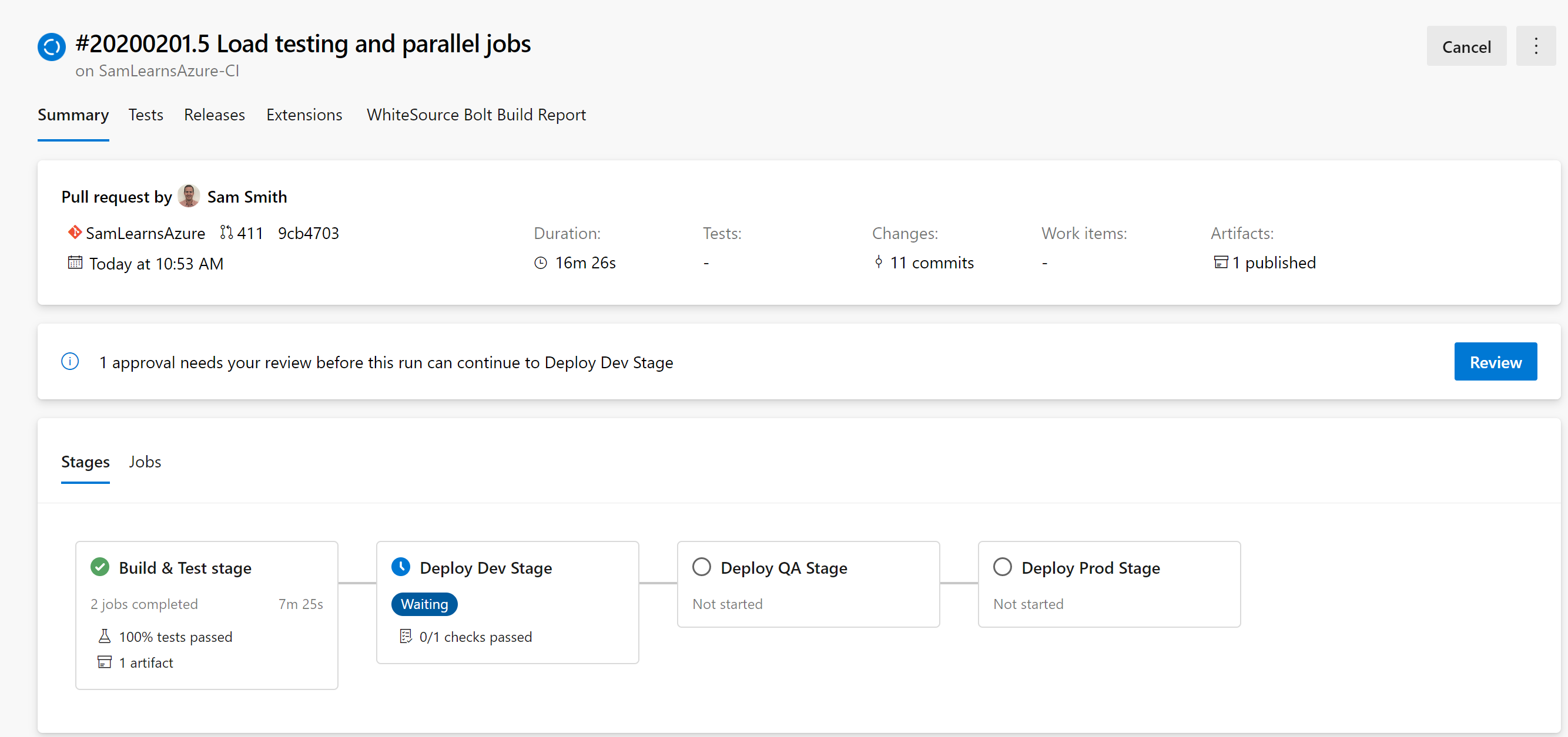 Approvals in environments with multi-stage YAML pipelines – Sam Learns ...