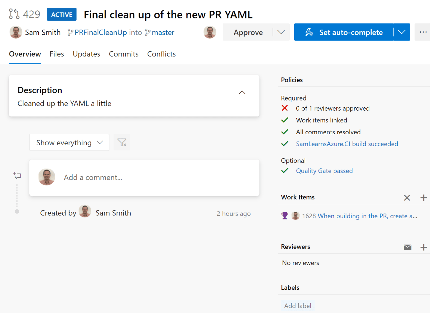 Creating a dynamic Pull Request environment with Azure Pipelines – Sam ...